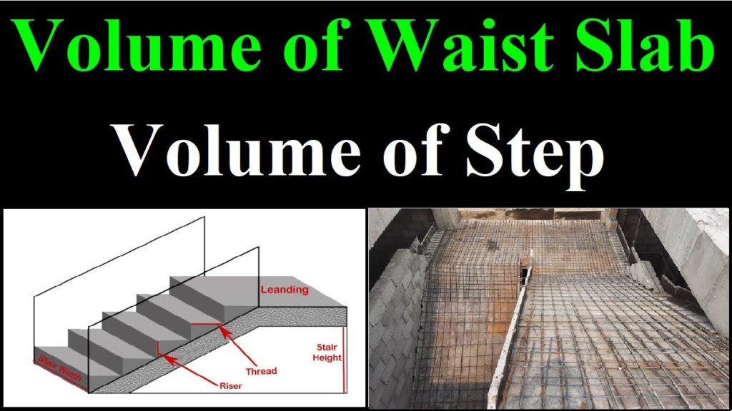 Waist slab in reinforced concrete staircase (weight calculator ...
