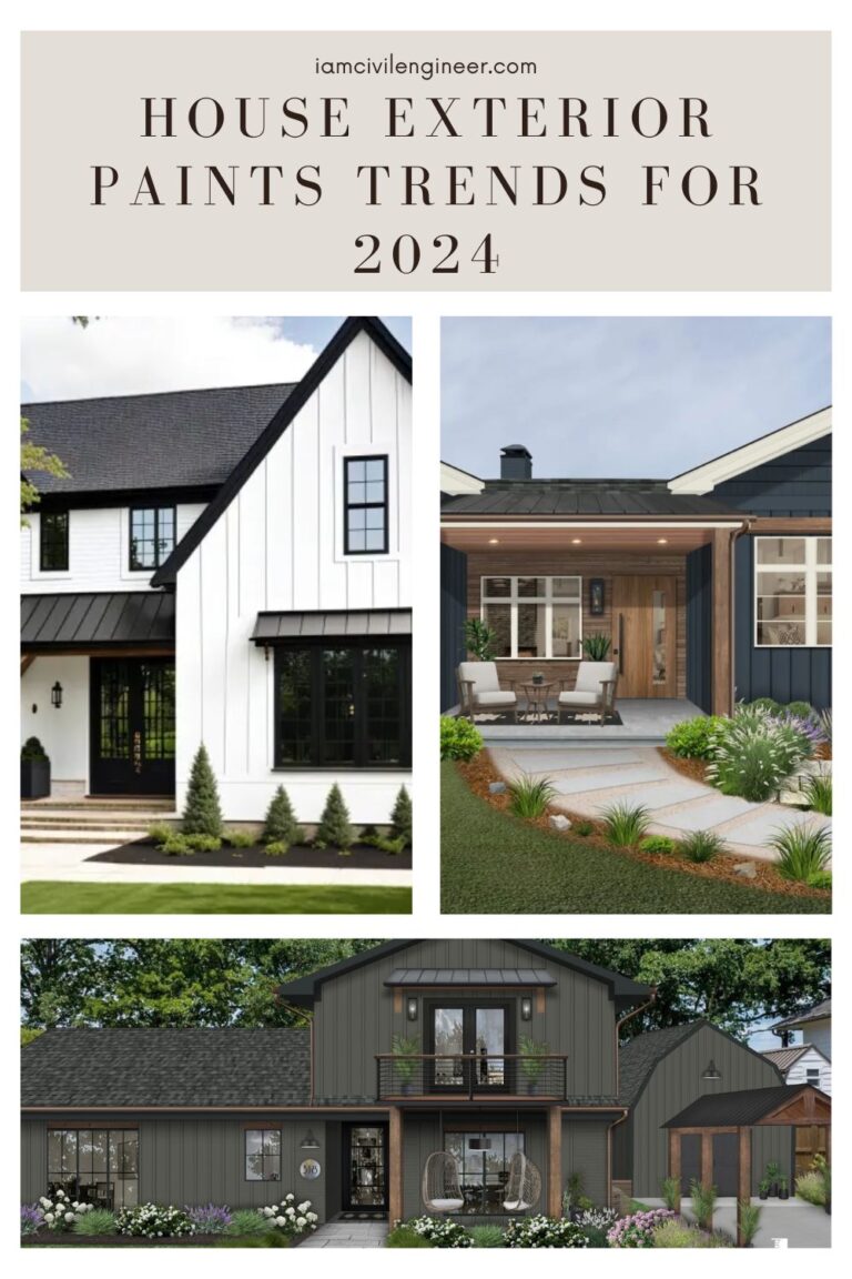 House Exterior Paints Trends (Must Watch in 2024) - Iamcivilengineer