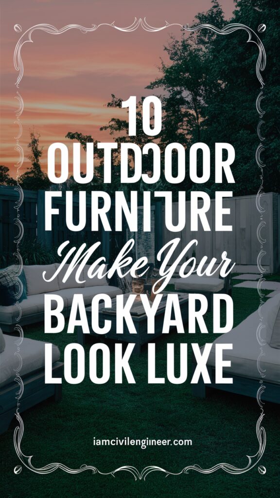 10 Outdoor Furniture Hacks to Make Your Backyard Look Luxe ...
